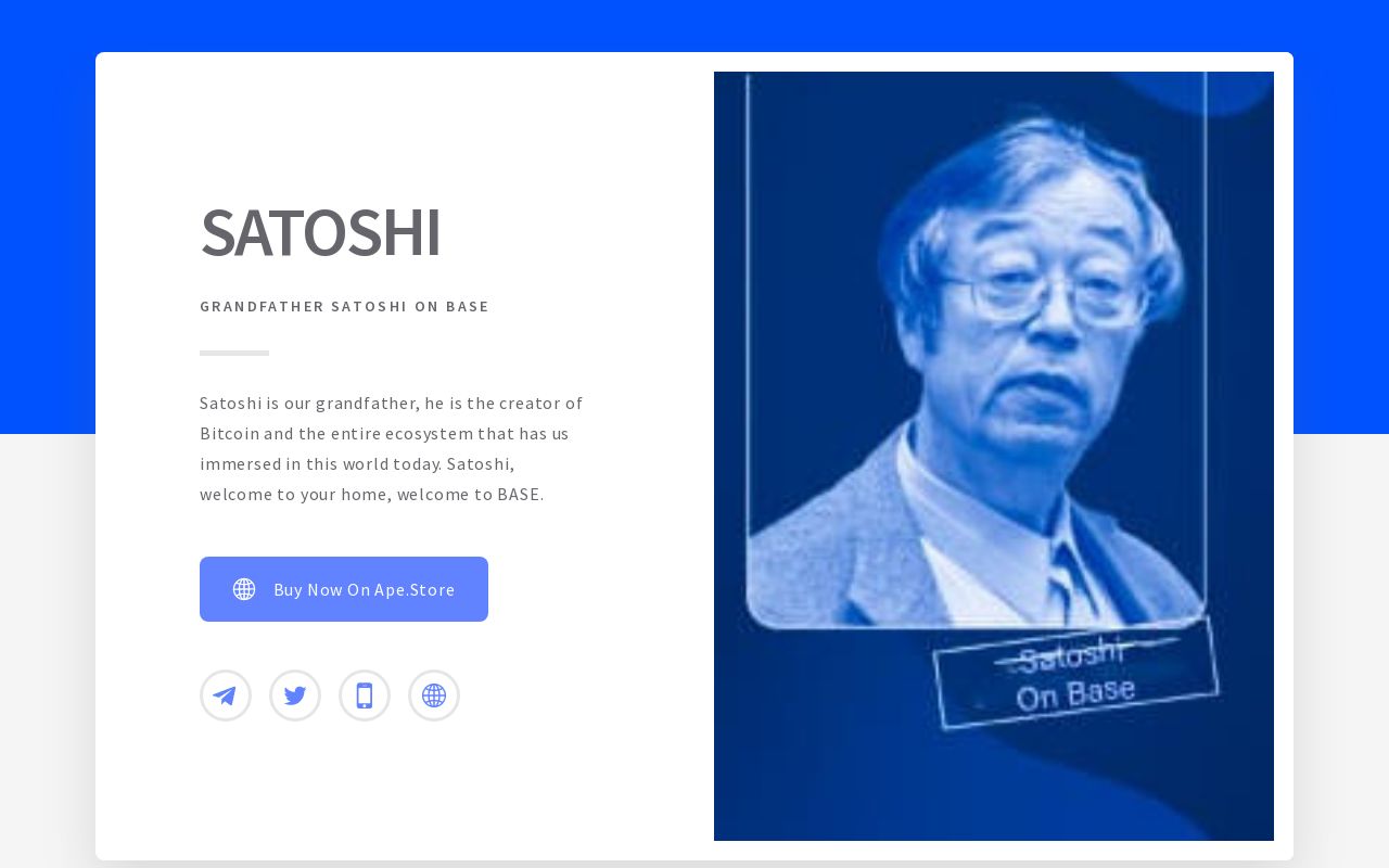 SATOSHI ON BASE